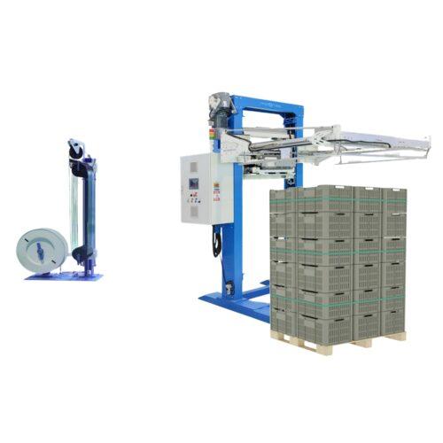 MK600 Automatic Horizontal Pallet Strapping Machine - Pallet Wrapping ...